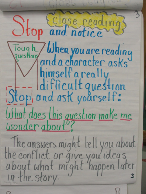 Reading Is Thinking: Notice and Note and Close Reading
