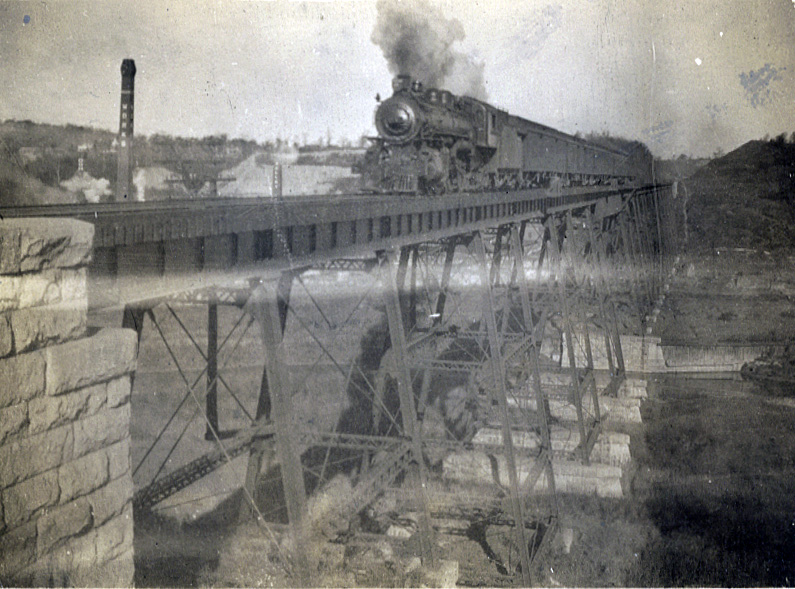 The Railway By The Brickworks in the early 1920s