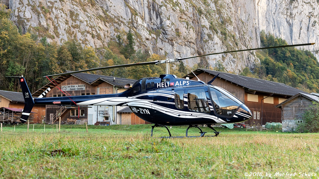 Aircraft & Helicopter Pictures by Manfred Schütz: HB-ZYN Bell 505 Jet ...
