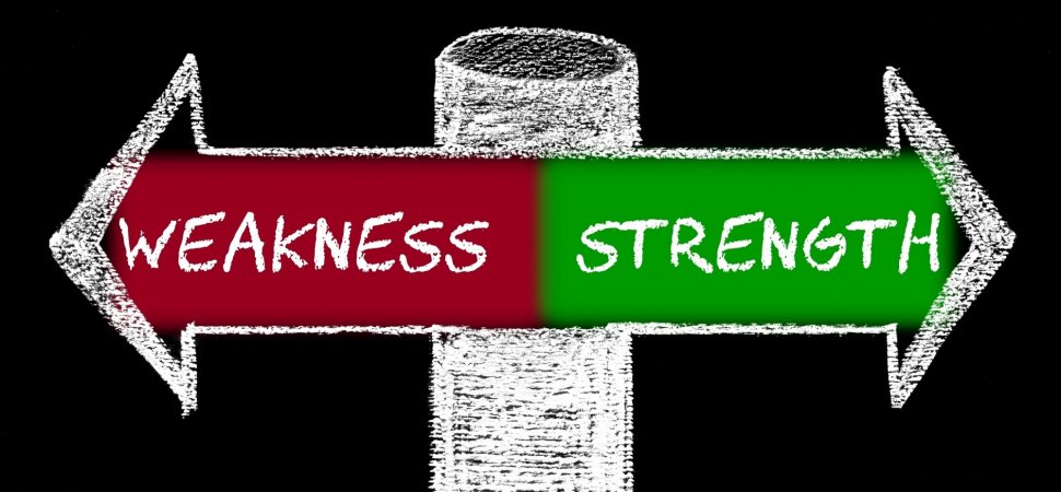 Living In Grace Blog: Power and weakness...