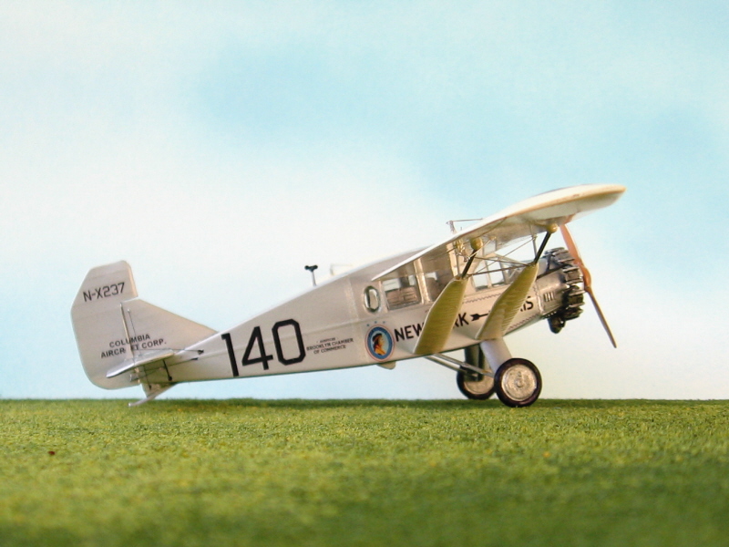 Wings of Intent: Wright Bellanca WB-2 Columbia New York - Paris completed