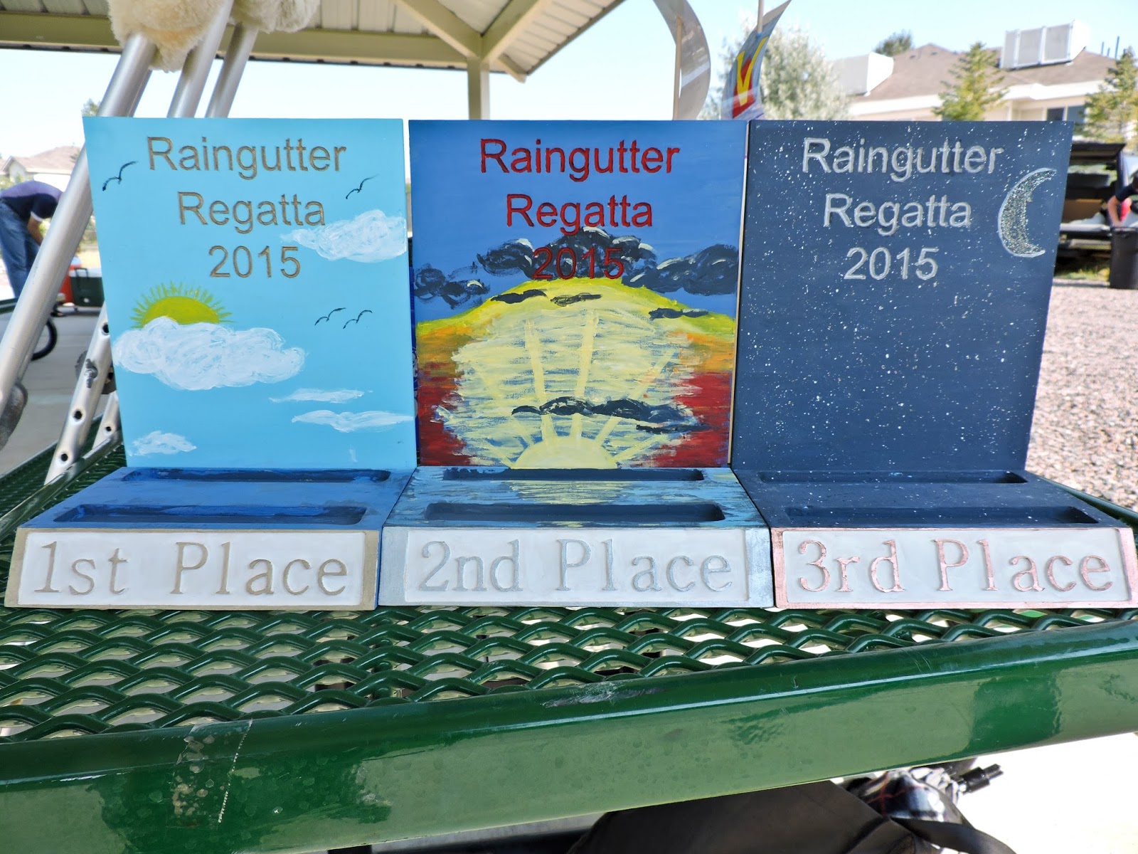 Leading The Pack: Rain Gutter Regatta