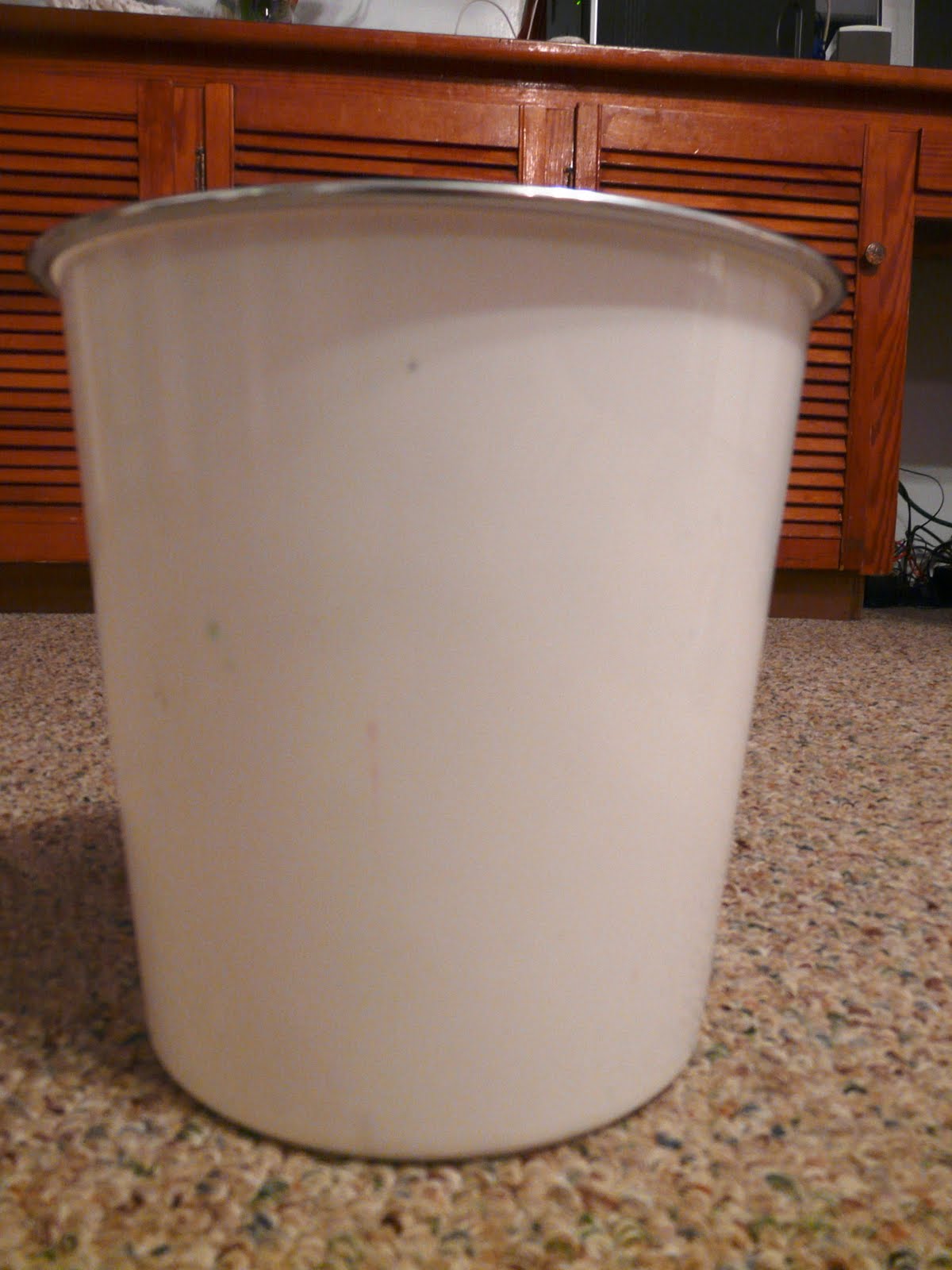 The Best Things in Life are Not Things....: Bathroom Trash Pail Makeover!