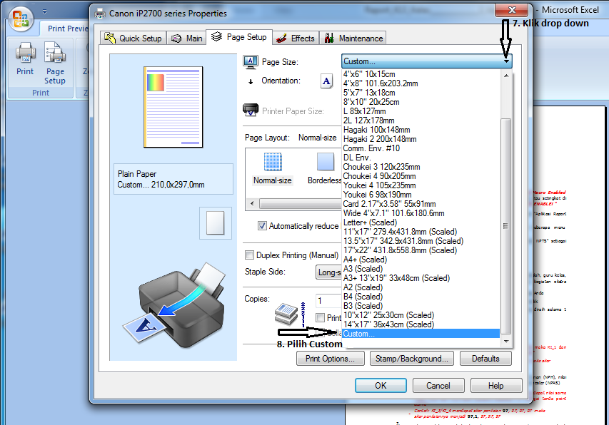 SETTING PAPER SIZE DENGAN CARA CUSTOM SDN GOLAN 01 setting-paper-size-dengan-cara-custom-sdn-golan-01