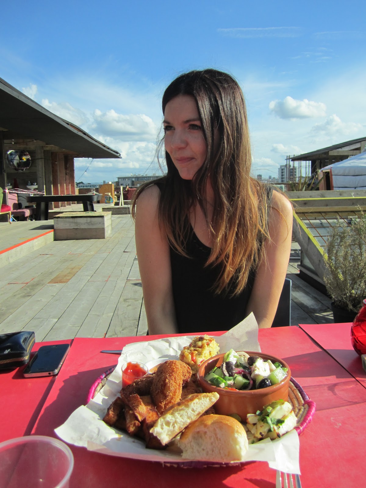 Foodie in London: Netil 360 Roof-top Members Club in London