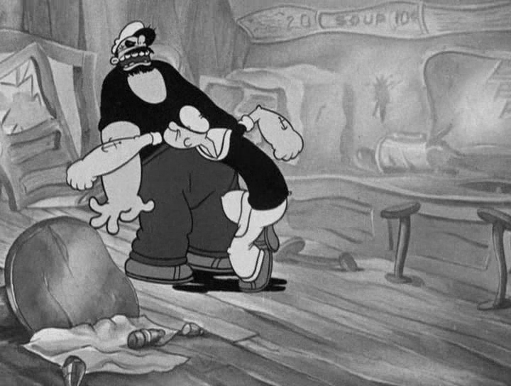 Tralfaz: Popeye Shakes the Diner