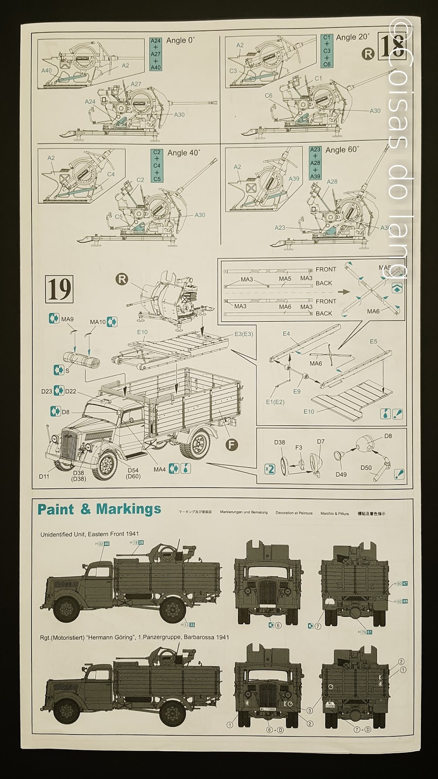 Review - Dragon 6828 - German 3t 4x2 Truck w/2cm FlaK 38 (2 in 1)