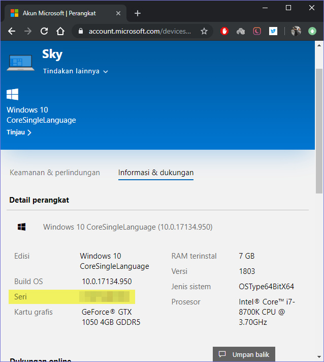 Cara Mengetahui Serial Number PC atau Laptop Melalui Windows