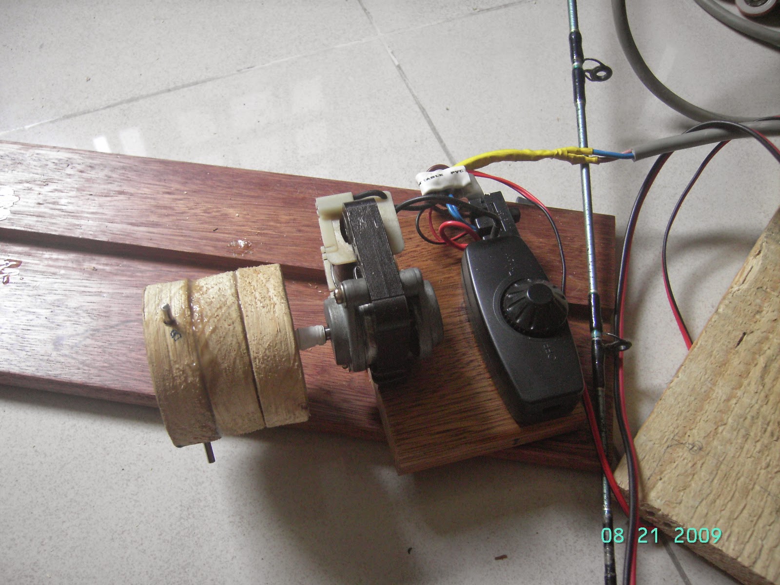 DIY Fishing Rod Guides Wrapping Jig | FishingAdvNHF ~ Fishing Adventure ...