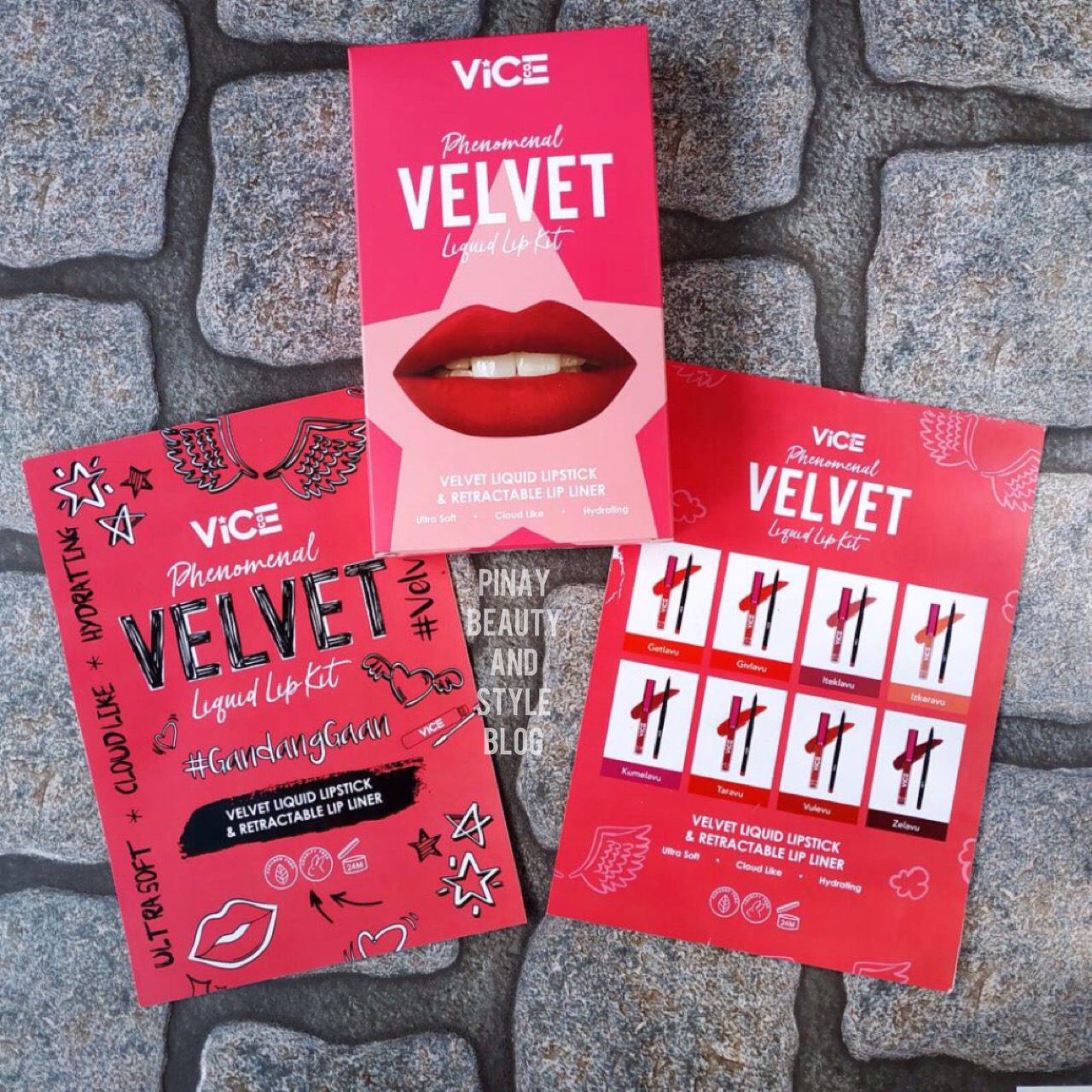 Vice Cosmetics Velvet Lip Kit Review Swatches Price COMPLETE COLLECTION ...