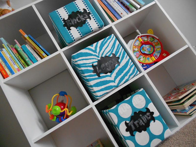 Only From Scratch: Fabric Covered Boxes for the Nursery {Easy DIY}