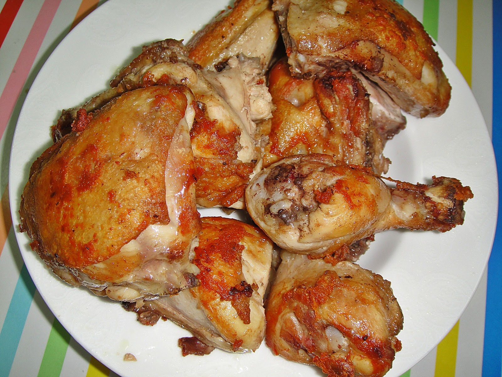 Maryam's Culinary Wonders: 425. Iraqi Chicken with Red Rice