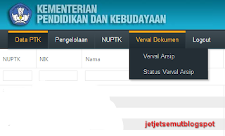 Cara Verval PTK / GTK | Dapodik
