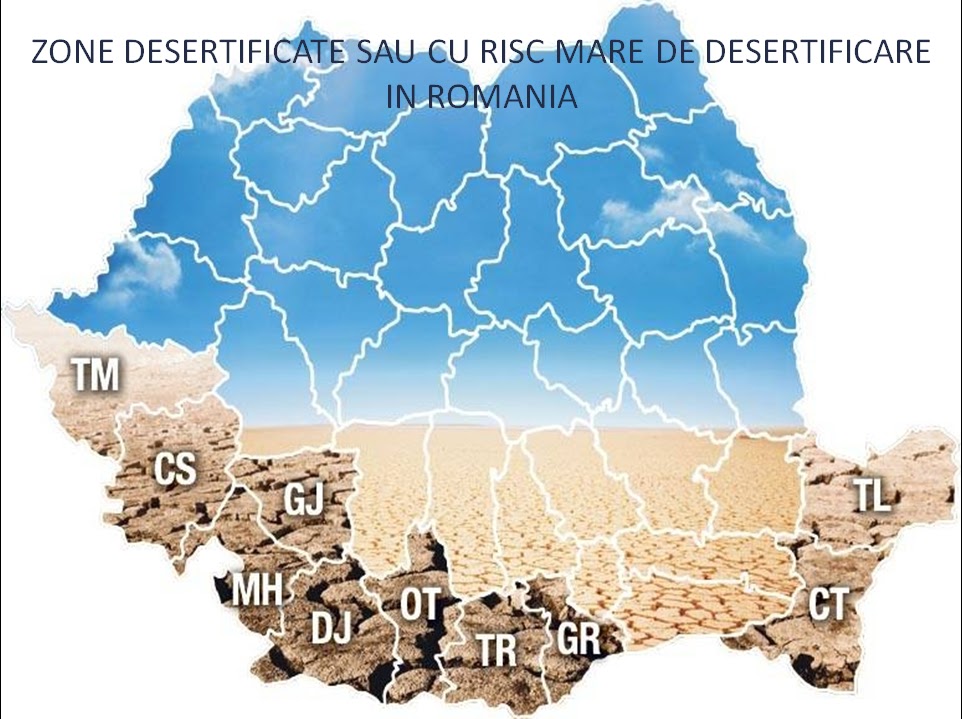 Riscuri naturale si antropice: Desertificarea