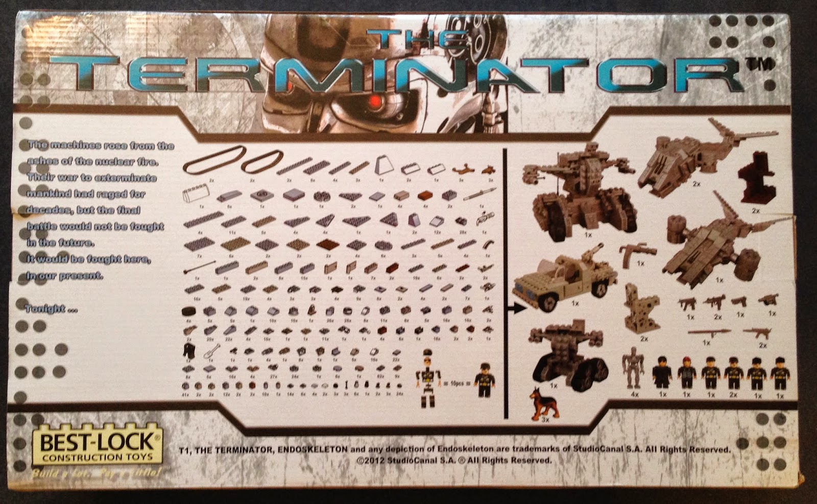 G.I. Jigsaw: Terminator "LEGO" Set