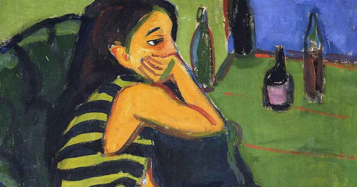 Enjoy some Damn Fine Art : Ernst Ludwig Kirchner. The female Artist ...
