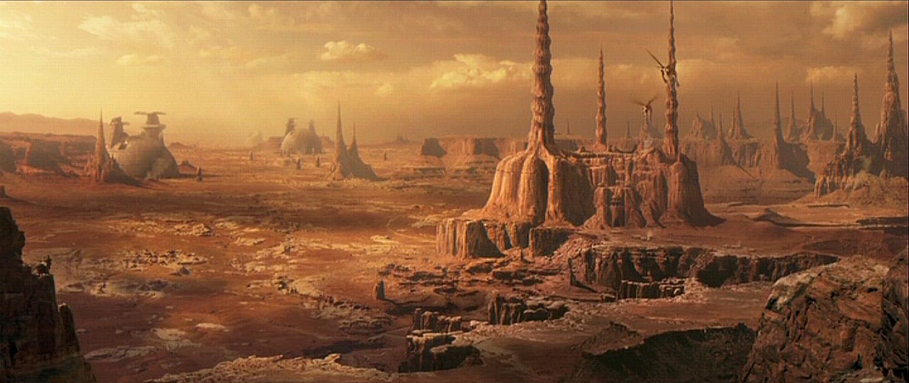 La Biblioteca Jedi de Coruscant: Planetas: Geonosis