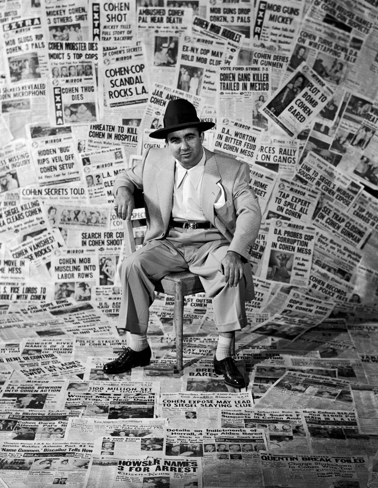 A Day in the Life of the L.A.'s Notorious Mobster Mickey Cohen in 1949 ...
