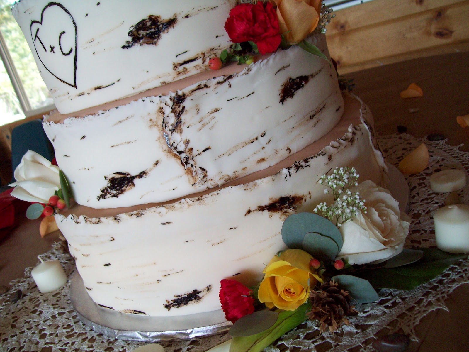 The Frosting Posey: Aspen Wedding Cake