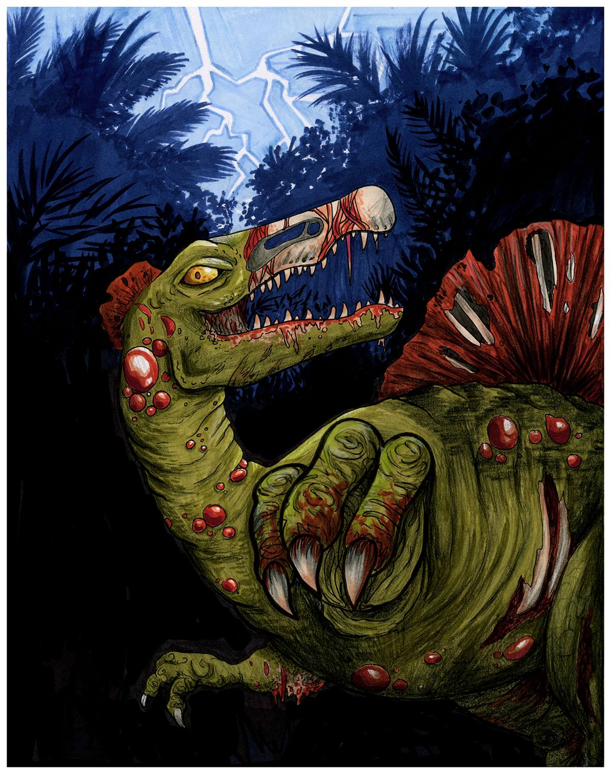 Koprolitos: Los lagartos terribles de Mat Merritt