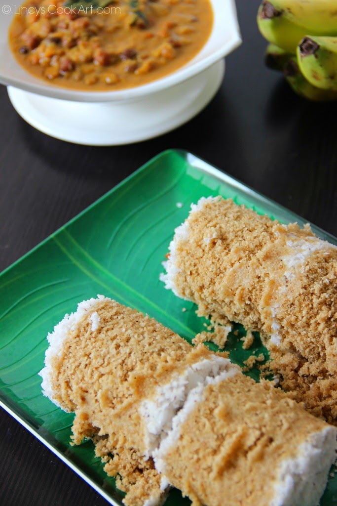 Oats Puttu/ Steamed Oats Cylinder ~ Lincy's Cook Art