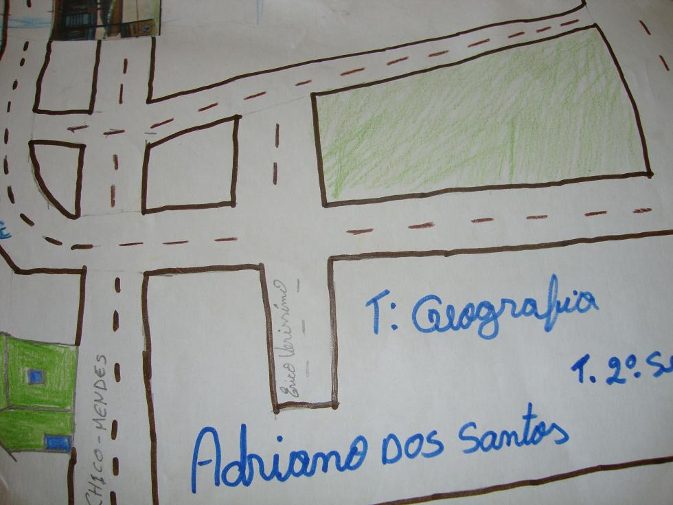 EJA Paulo Arandt: MAPA - TRAJETO DE CASA PARA A ESCOLA