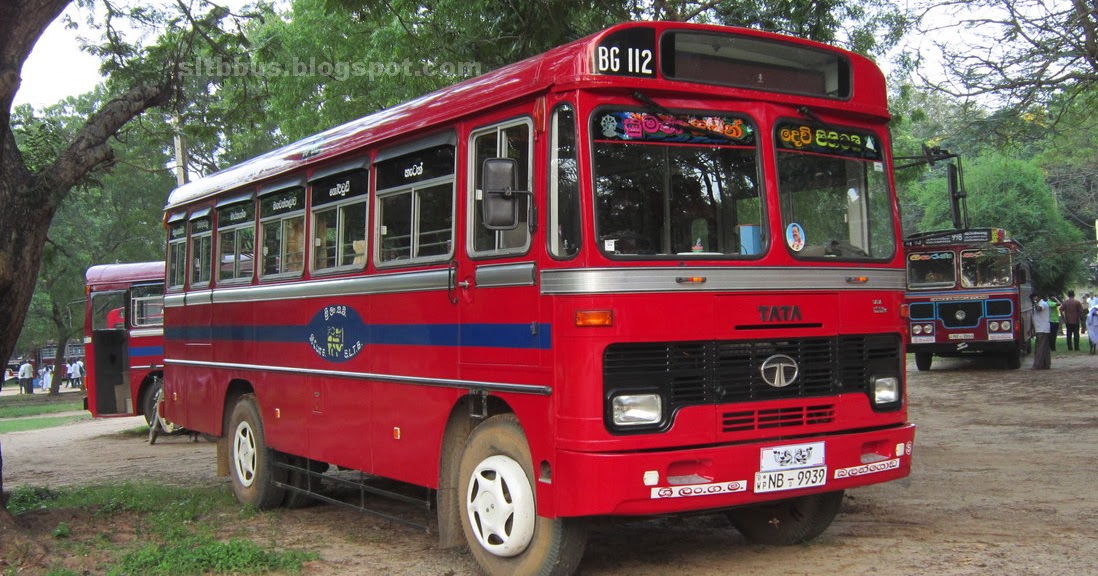 SLTB buses - ශ්‍රී ලංගම බස්: Antony bodied TATA LP 1512/42 Turbo bus ...