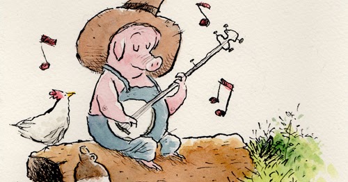 Dueling Banjo Pigs: Stacy Curtis: Dueling Banjo Pig