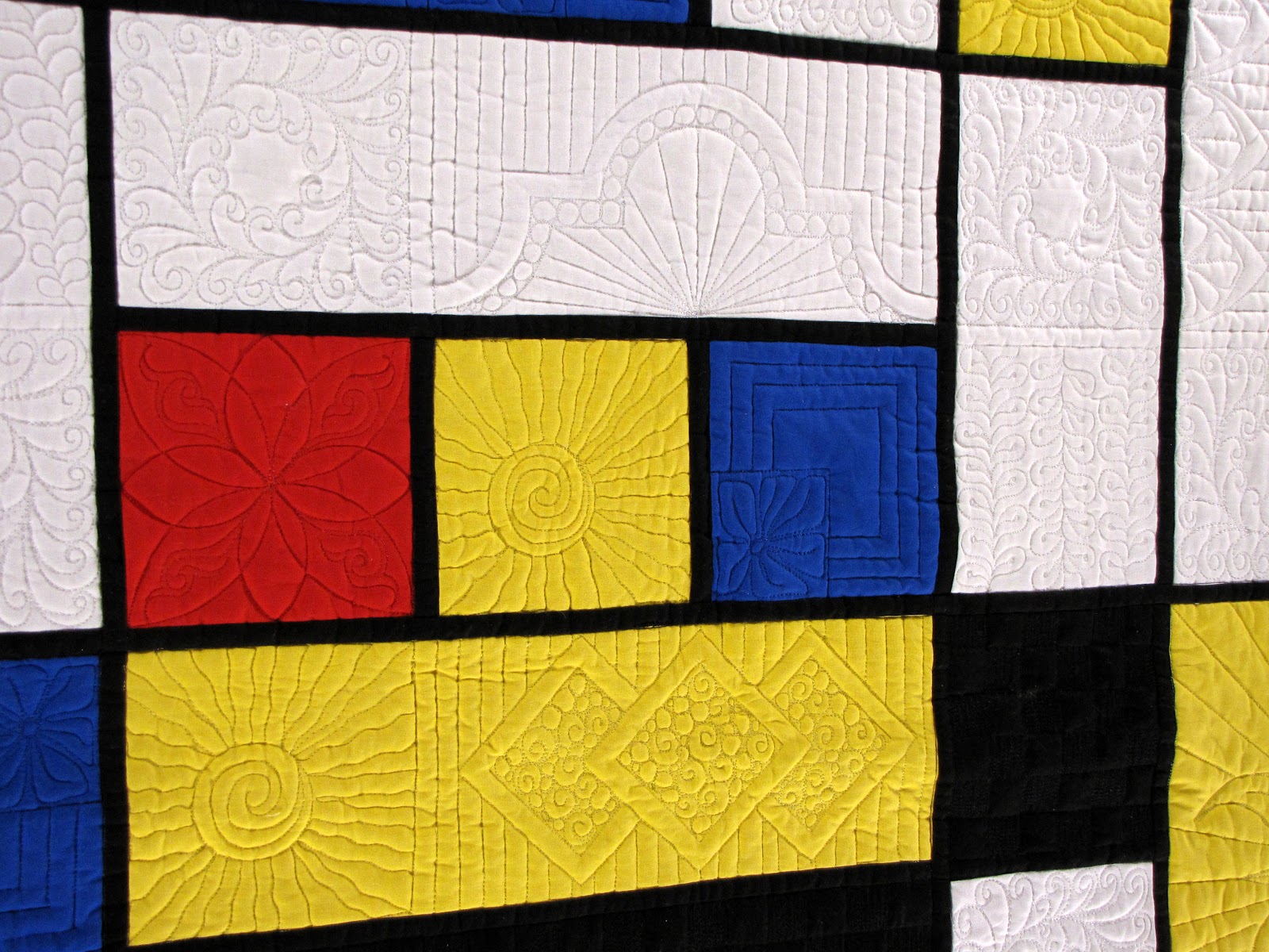 No Rules Quilting: Mondrian (2.0)