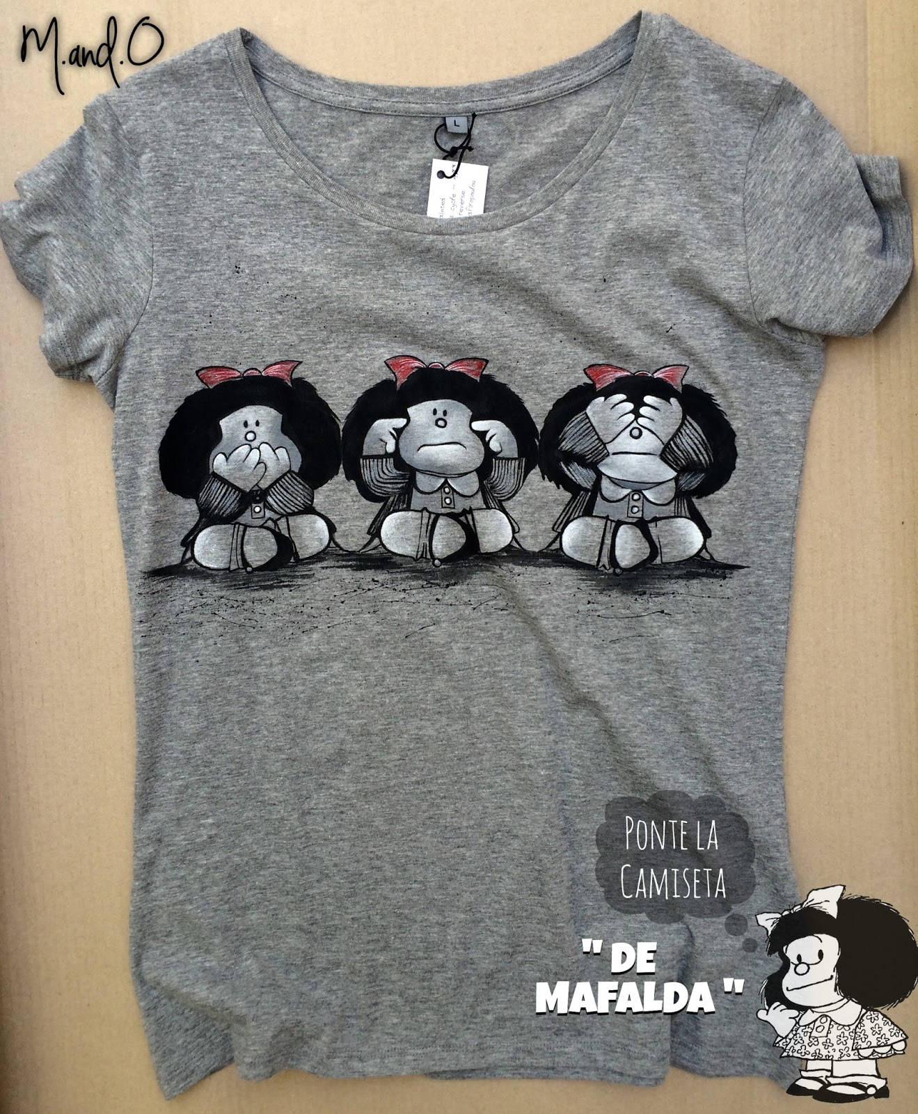 M.and.O Handmade Capsule : | The Mafalda | t-shirt
