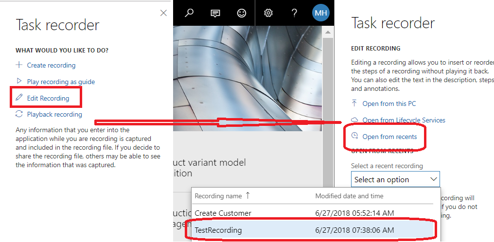 How to use Task Recorder in Dynamics 365?