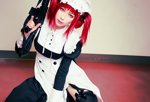 Pequena Zombie: Cosplay ;3