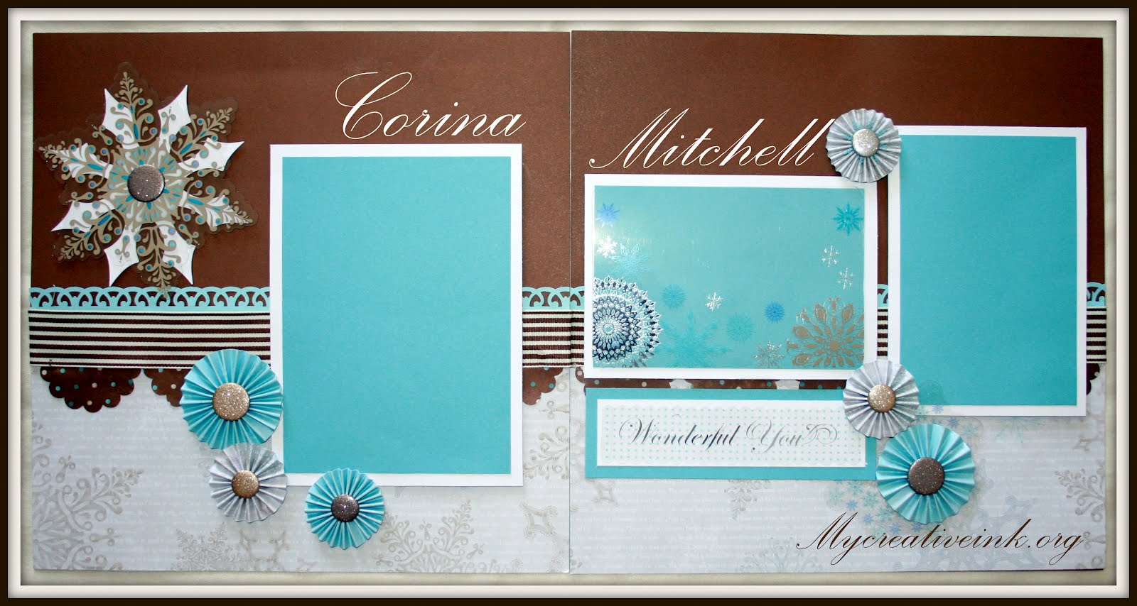 My Creative Ink: CTMH: Wonderland Layouts