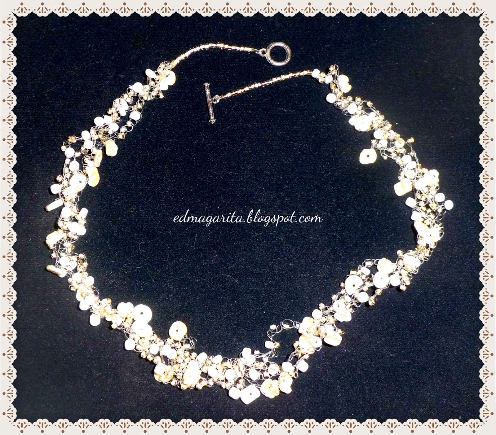 El Portafolio de Edma: Collares con Perlas, Murano, Rocallas - Invisibles