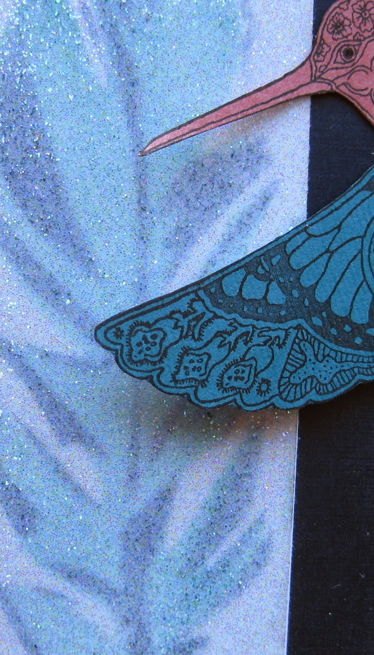 Karen's Kreative Kards: Hummingbird Peace Card