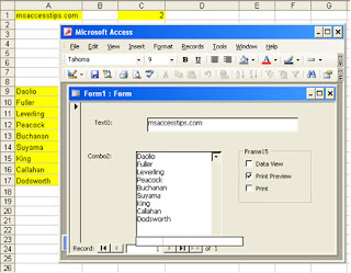 Display Excel Value Directly on Form ~ LEARN MS-ACCESS TIPS AND TRICKS