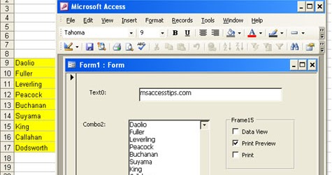 Display Excel Value Directly on Form ~ LEARN MS-ACCESS TIPS AND TRICKS