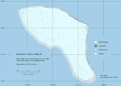 Islands of Oceania: Marutea Nord Atoll