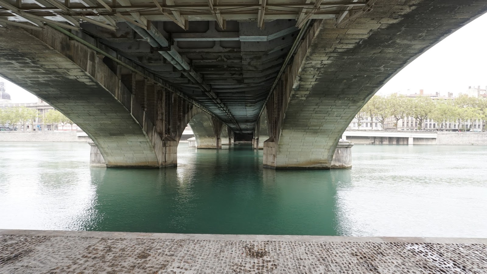 Bridge of the Week: Bridges of Lyon, France: Pont Wilson across the ...