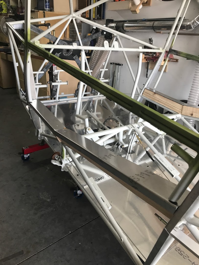 N6408C Bearhawk 4 Place Builders Log: Raised Threshold, Gull Wing Doors ...