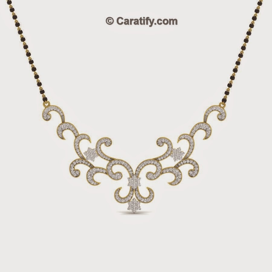 Chics Jewellery: Stylish Mangalsutra / tanmaniya designs online in ...
