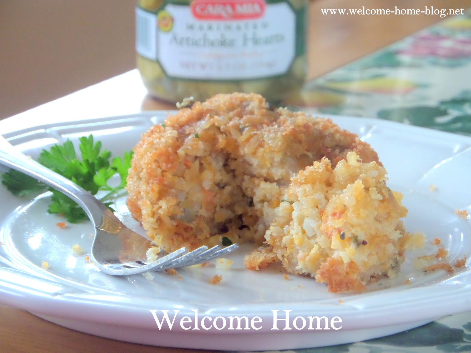 Welcome Home Blog: Deep Fried Artichoke and Rice Croquettes