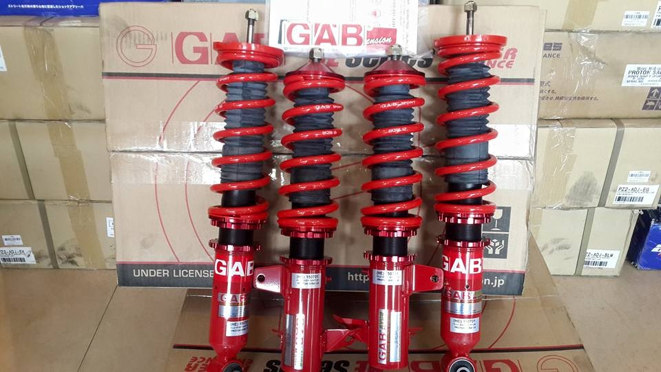 RS RACING MOTORSPORTS: GAB HE Series Adjustable Suspension - Proton Wira