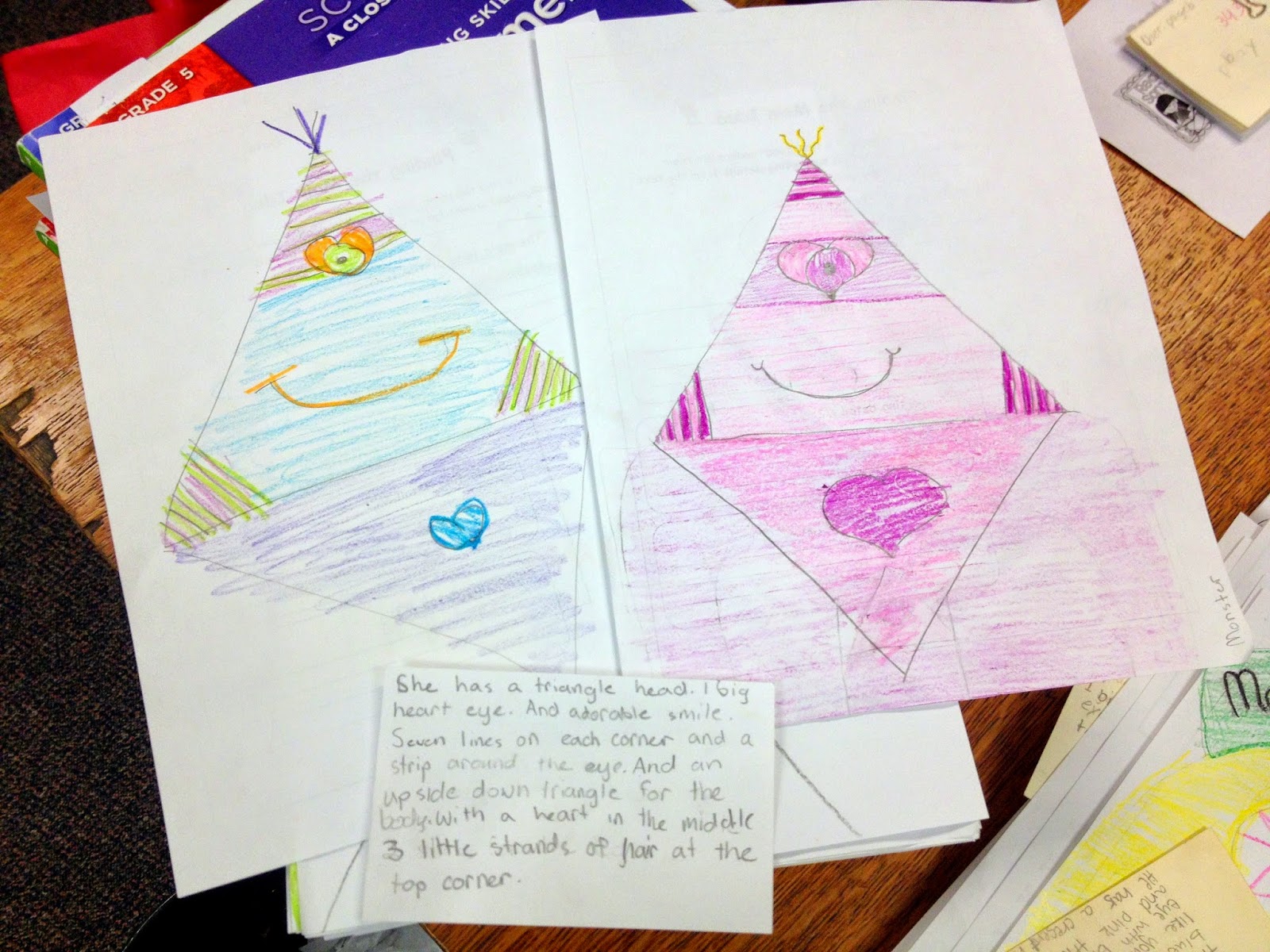 Descriptive Writing 4th Grade - October - SSSTeaching