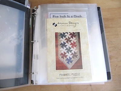 Sew Many Ways...: Tool Time Tuesday...Binder Organization