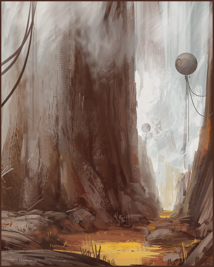 Mark Molnar - Sketchblog of Concept Art and Illustration Works: Valley ...