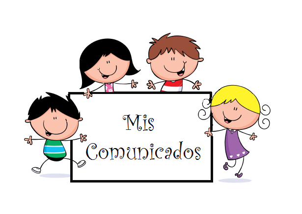 APRENDIENDO CON ANITA: COMUNICADOS