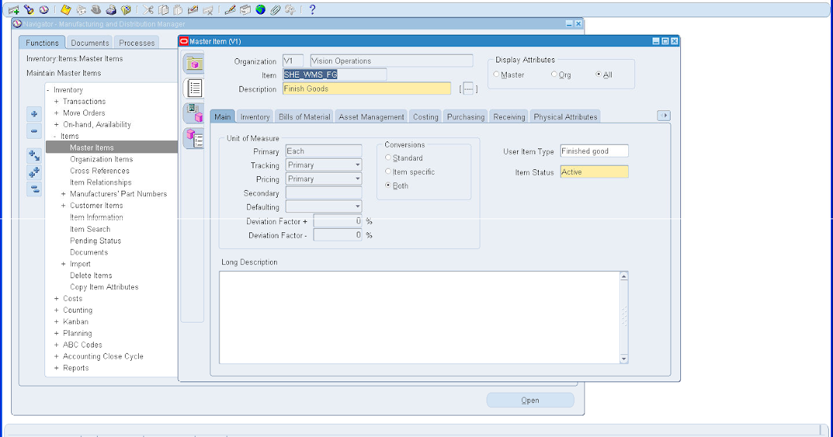 WMS Label Format Setup and Demo « Learn Oracle