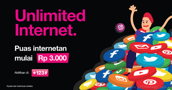 Daftar Paket Internet Unlimited Terbaru Semua Operator - SEO Gereggi