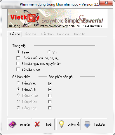 VIETKEY - TẢI VIETKEY BỘ GÕ TIẾNG VIỆT MIỄN PHÍ: Cách sử dụng Vietkey ...